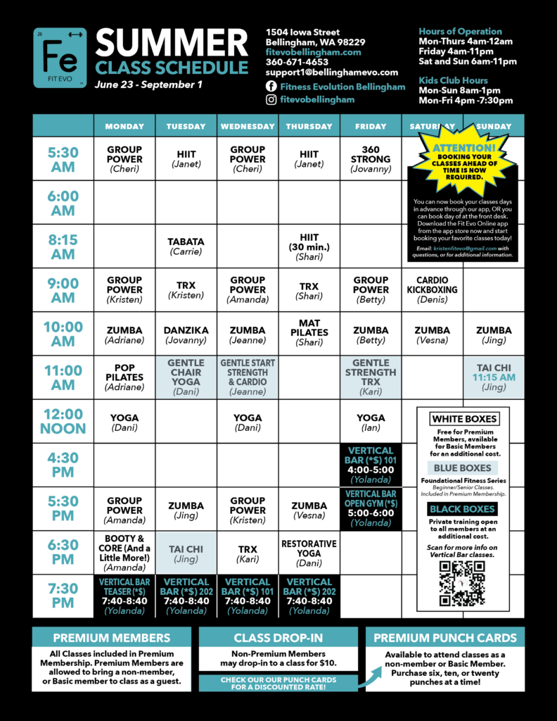 Best Group Fitness Classes in Bellingham WA | Fitness Evolution